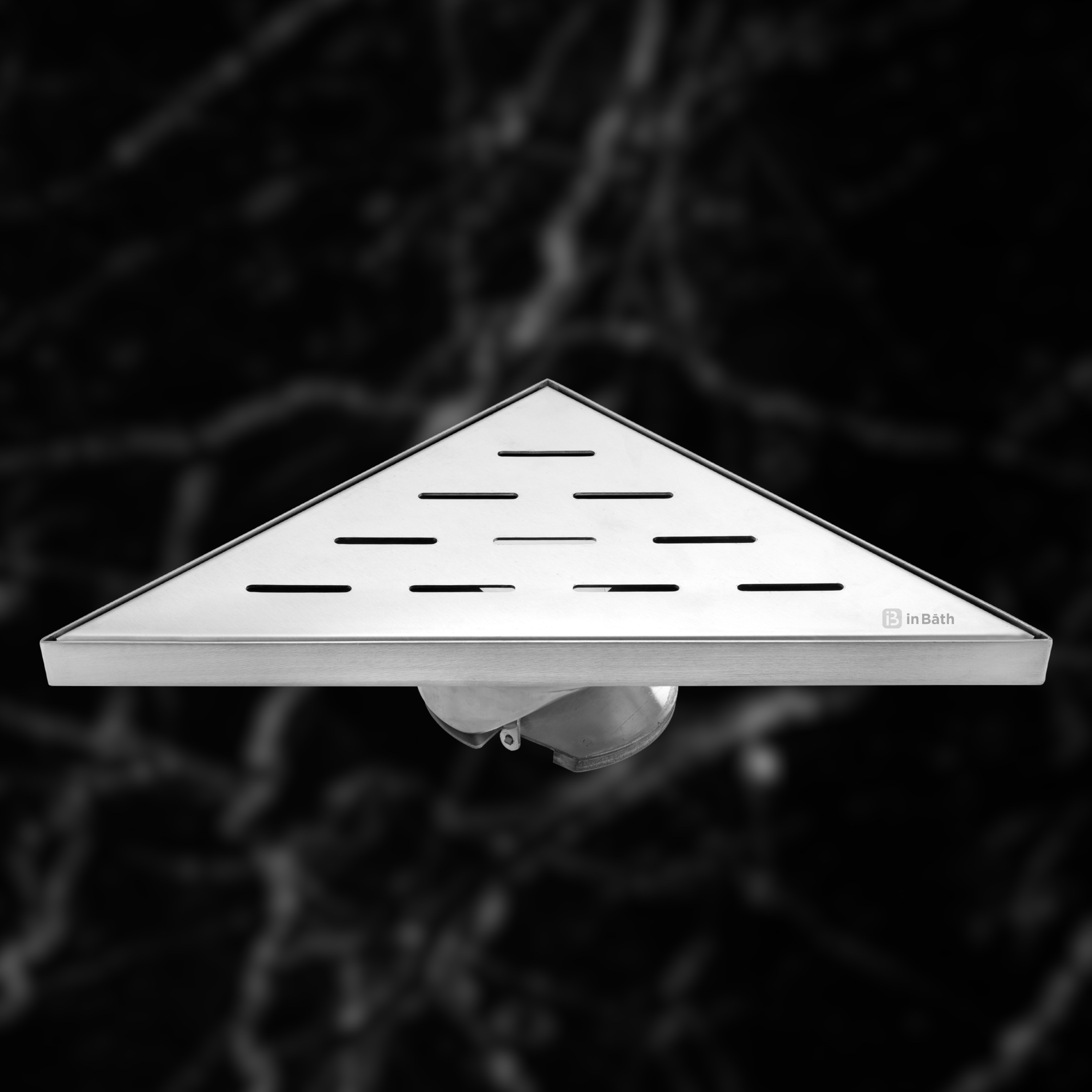 Triangle Corner Shower Drain (SS 304 Grade) – inBath